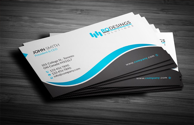 Standard Business Cards | Prints Maker | Digital Printing, Offset ...